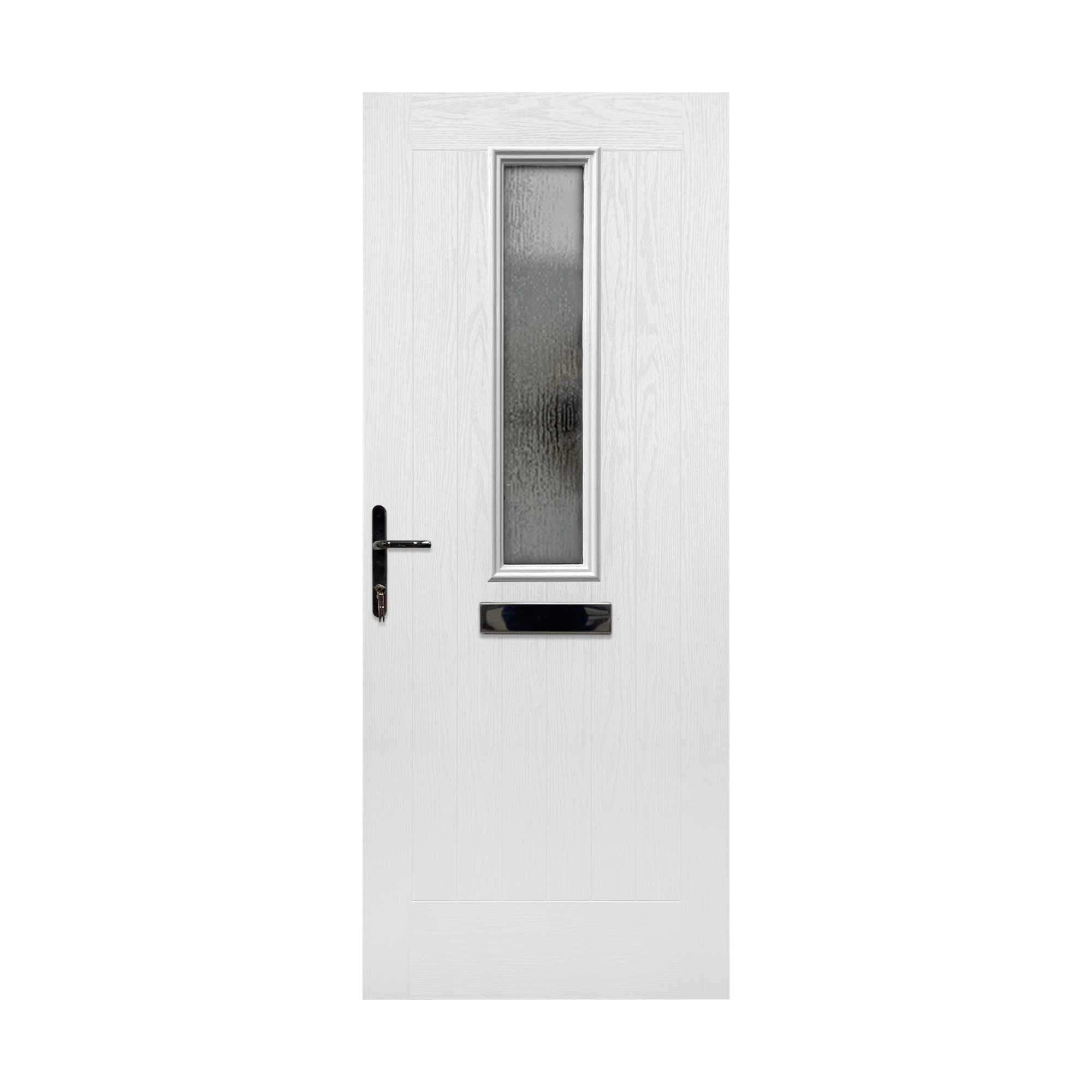 White Composite Glazed Front Door manufacturers and suppliers | LINCLASTN